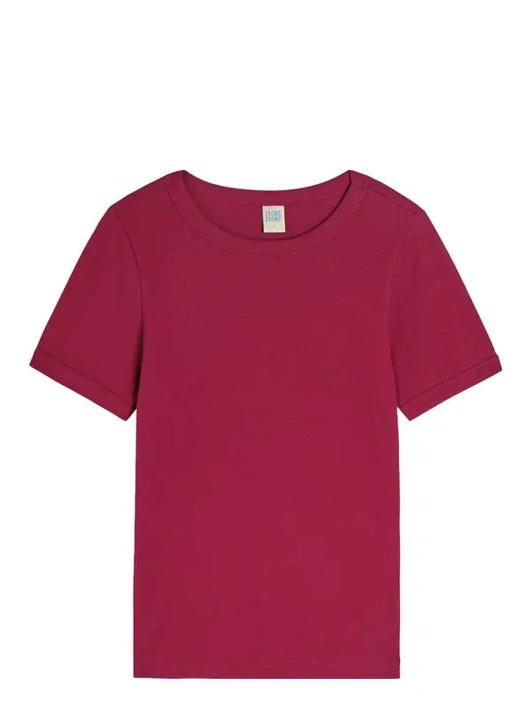 FLORE FLORE Cotton T-shirt - Red