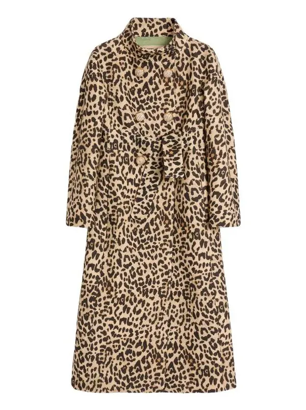 Valentino Garavani Animalier Print Cloth Coat - Animal Print