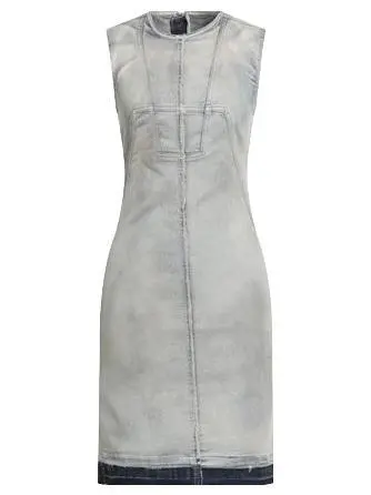 Rick Owens Denim Mini Dress - Blue