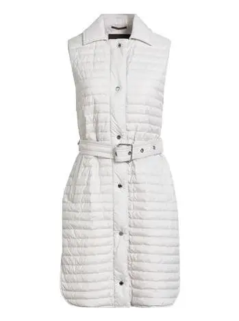 MOORER Padded Sleeveless Coat - White
