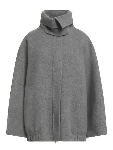 Fabiana Filippi Virgin Wool Coat - Grey