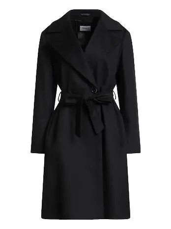 Cinzia Rocca Icons Cashmere Belted Coat - Black