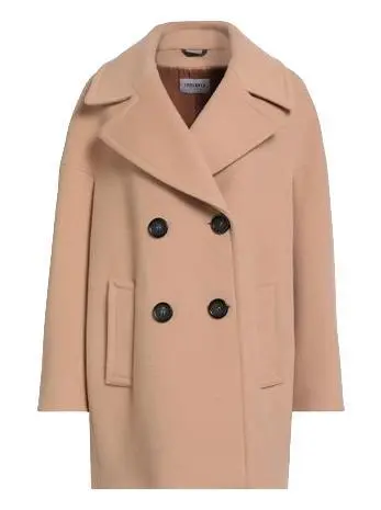 Cinzia Rocca Double-breasted Coat - Beige