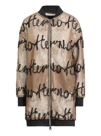 Herno Knitted Two-tone Bomber Jacket - Camel