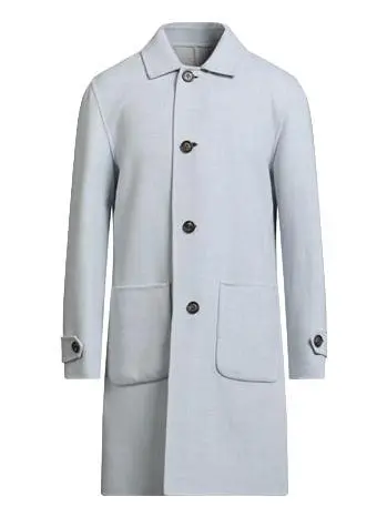 Eleventy Platinum Sky Wool Coat - Blue