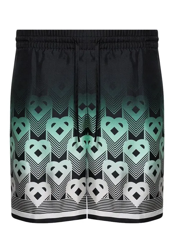 Casablanca Drawstring Shorts - Multi