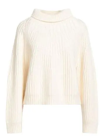 Fabiana Filippi Turtleneck Knit Top - White