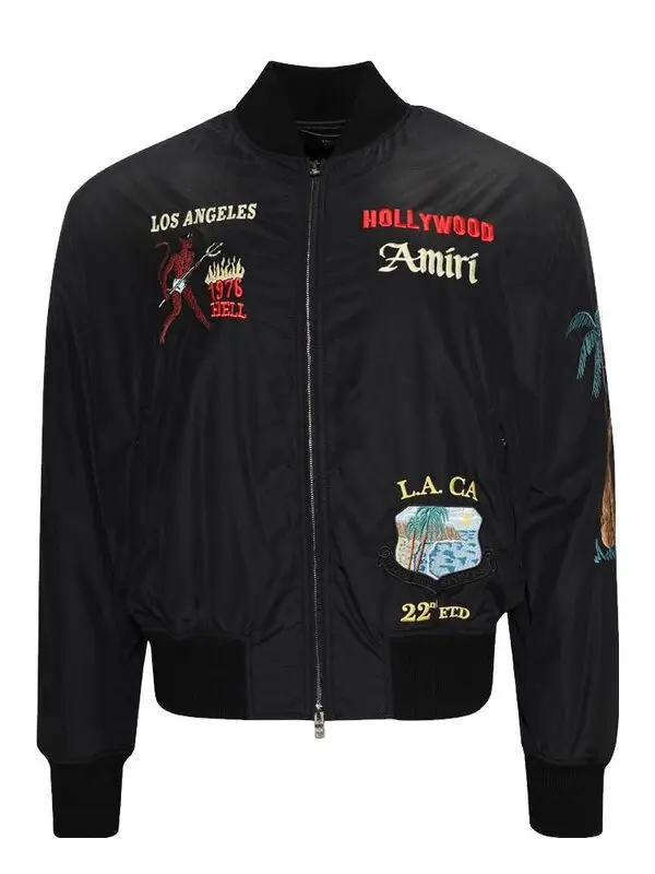 Amiri Bomber Jacket - Black