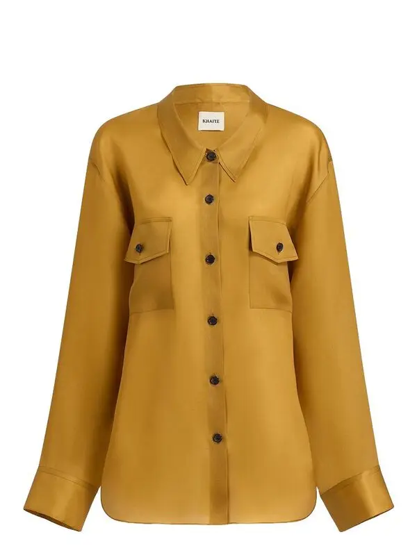 Khaite Matteo Top - Yellow