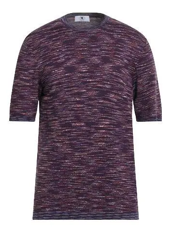 Missoni Knitted Cotton Sweater - Purple