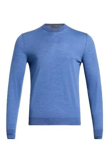 DRUMOHR Slate Merino Wool Sweater - Blue