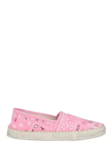 Philippe Model Leather Paisley-print Sneakers - Pink