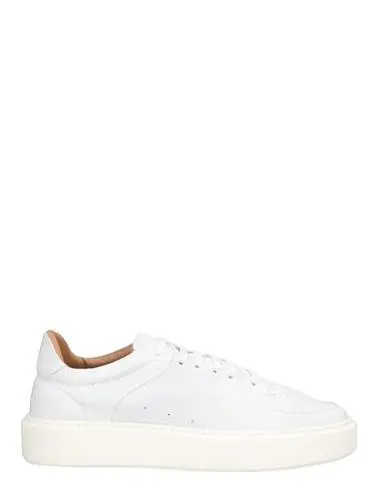 TESTONI Low-top Leather Sneakers - Off White