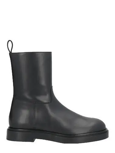 Fabiana Filippi Leather Ankle Boots - Black