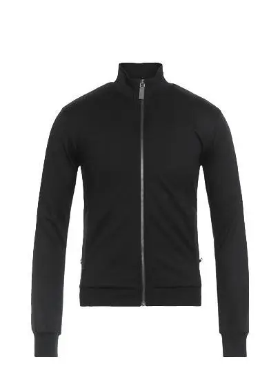 Dolce & Gabbana Sweatshirt With Leather Trims - Black