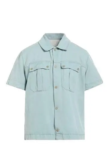 HISTORIC Shirt Sky Size Cotton, Linen - Blue