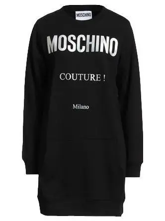 Moschino Couture Mini T-shirt Dress - Black