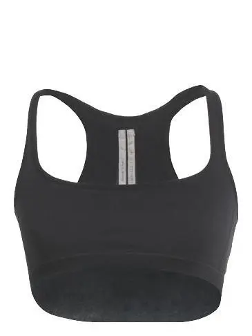 Rick Owens Sleeveless Stretch Jersey Sports Top - Black