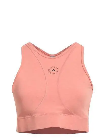 Adidas By Stella McCartney Modal Blend Sports Top - Salmon Pink