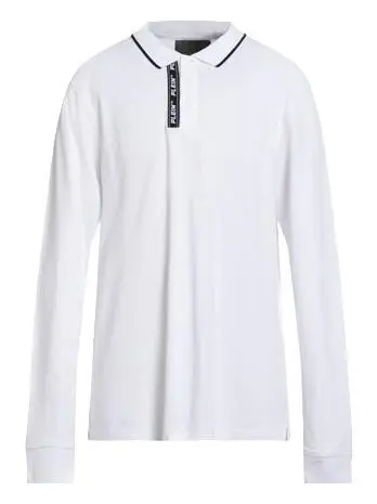 Philipp Plein Polo Shirt Size Cotton - White