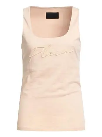 Philipp Plein Cotton Tank Top - Beige
