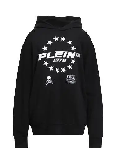 Philipp Plein Hooded Cotton Sweatshirt - Black