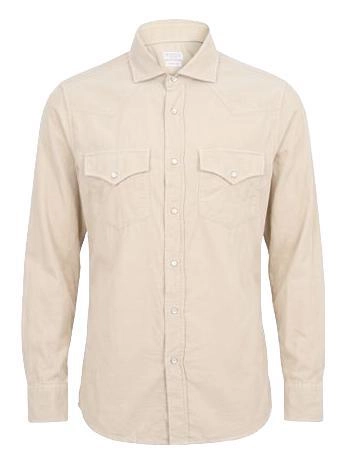 Brunello Cucinelli Shirt Size Cotton - Beige