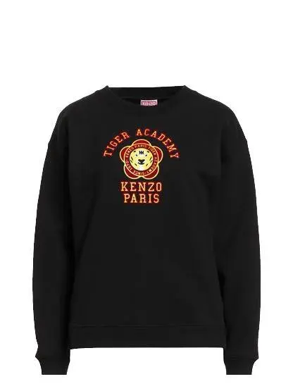 Kenzo Sweatshirt In Cotton And Elastane - Black