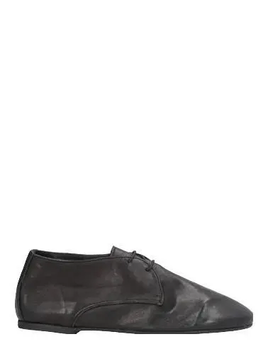 OVYE Lace-up Leather Derby Shoes - Black