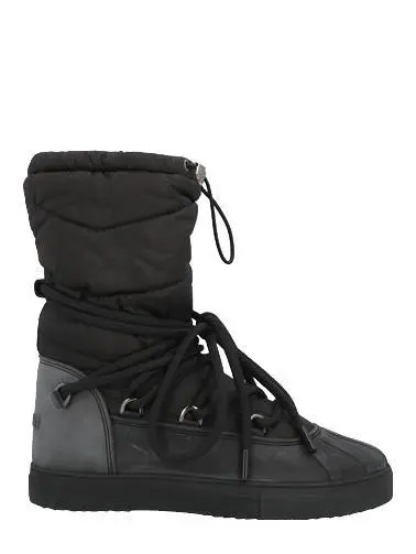 Inuikii Padded Lace-up Ankle Boots - Black