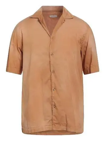 PAOLO PECORA Shirt Camel Size Cotton - Beige