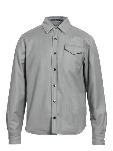 DRUMOHR Shirt Size Virgin Wool - Grey