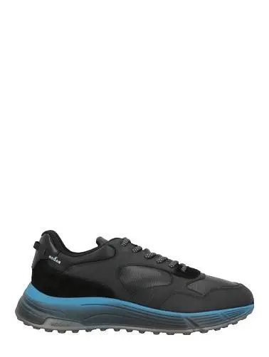 Hogan Leather Low-top Sneakers - Black