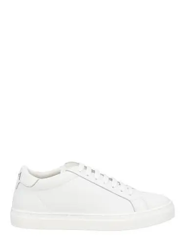 Emporio Armani Leather Sneakers - White