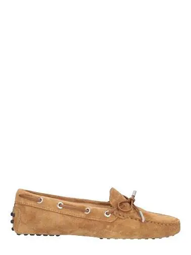 TOD'S Military Leather Loafers - Beige