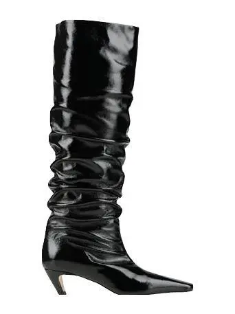 MSGM Leather Boots - Black