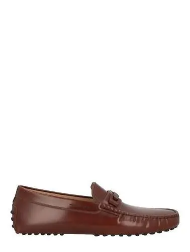 TOD'S Leather Loafers - Brown