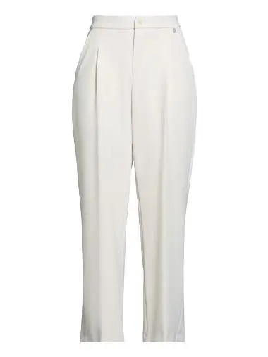 LIU •JO Straight-leg Crepe Pants - White