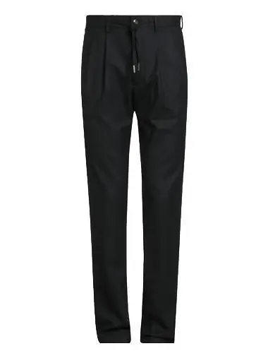 Herno Tailored Flannel Pants - Black