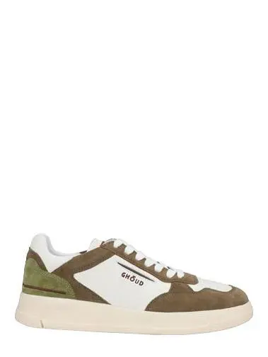 GHOUD VENICE Military Leather Sneakers - Green