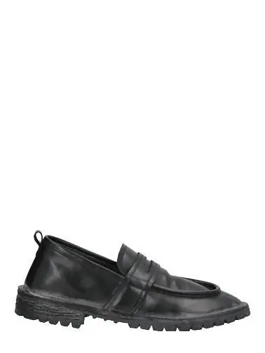 Moma Calfskin Penny Loafers - Black