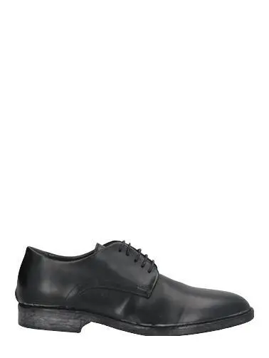Moma Lace-up Leather Derby Shoes - Black