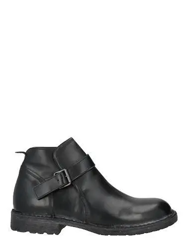 Moma Calfskin Ankle Boots - Black