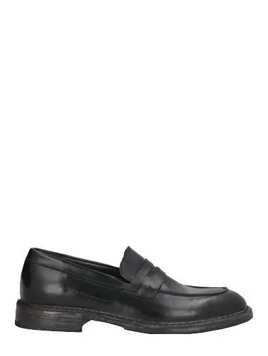 Moma Midnight Calfskin Loafers - Black
