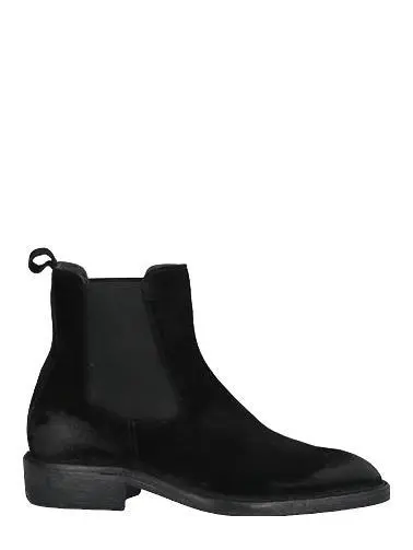 Moma Leather Ankle Boots - Black