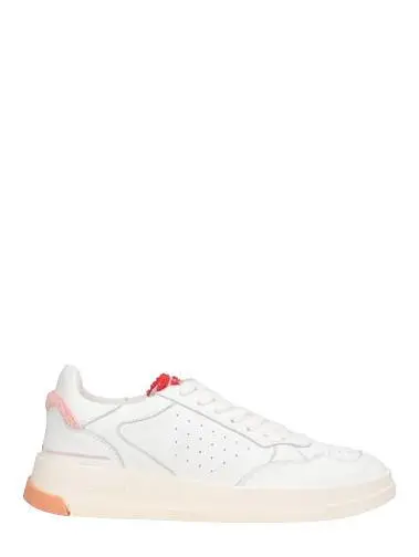 GHOUD VENICE Leather And Textile Low-top Sneakers - White