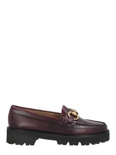 WEEJUNS BY G.H. BASS & CO Loafers In Leather With Appliqués - Purple