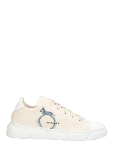 Malloni Textile Fiber Sneakers - Beige