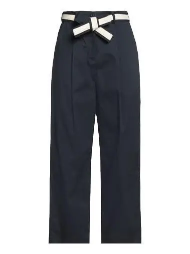 Emporio Armani Straight-leg Twill Pants - Blue