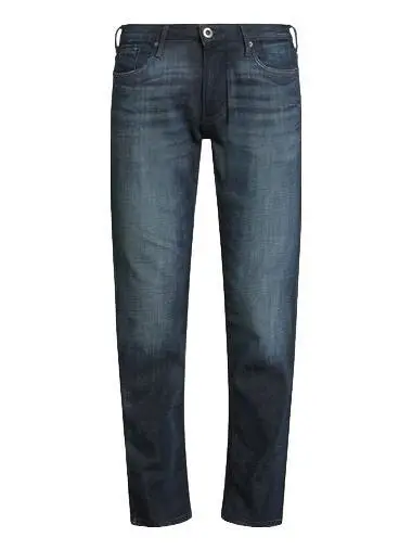 Emporio Armani Jeans In Cotton And Elastane - Blue